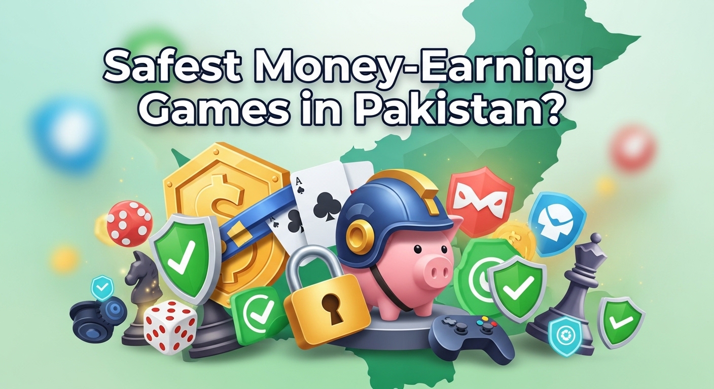 What Are the Safest Money Earning Games Available in Pakistan?